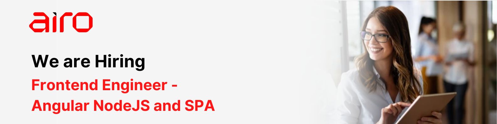 Frontend Engineer - Angular NodeJS and SPA - Airo Digital Labs